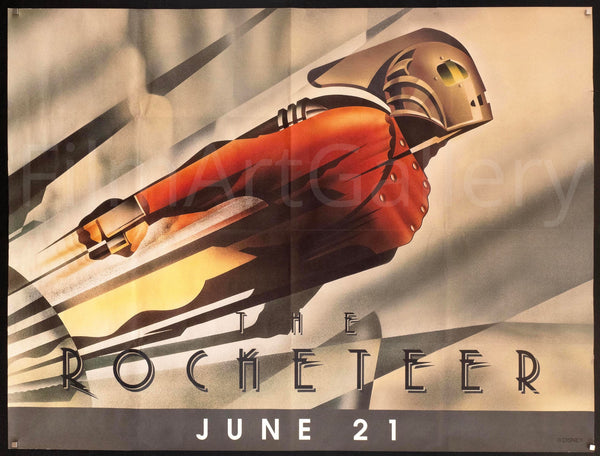 Rocketeer Movie Poster 1991 1 Sheet (27x41)