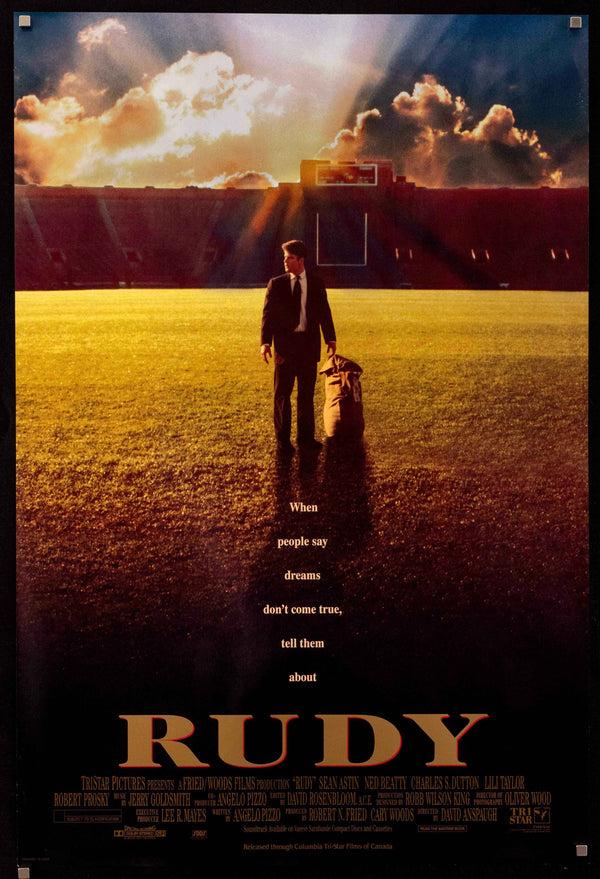 Rudy Movie Poster 1993 1 Sheet (27x41)