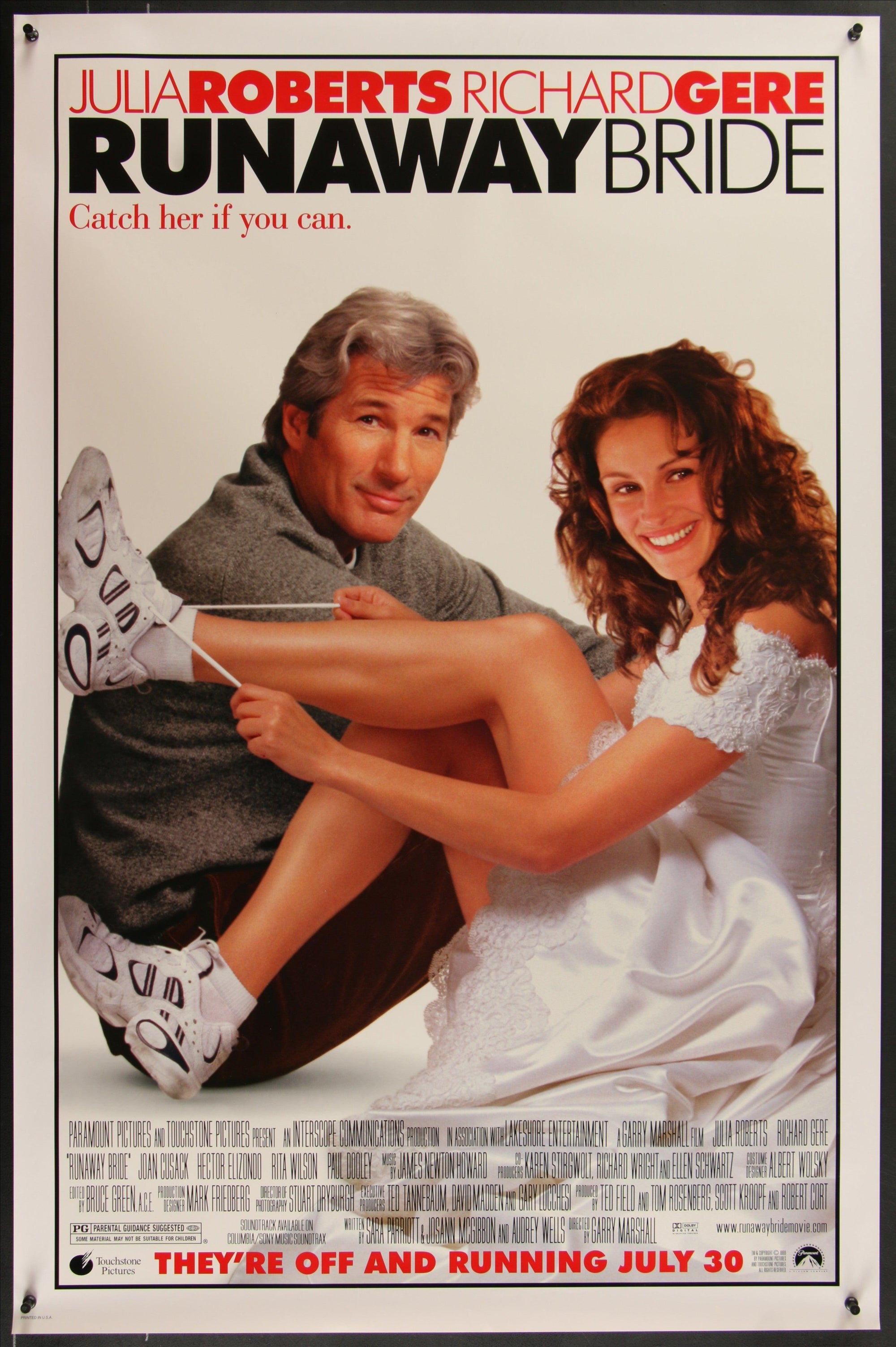 Runaway Bride Movie Poster 1999 1 Sheet (27x41)