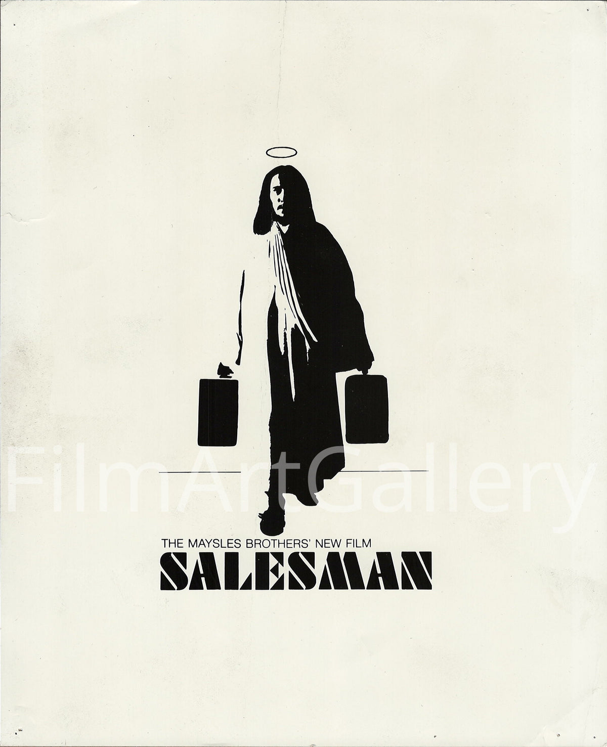 Salesman Movie Poster 1969 3x4.75