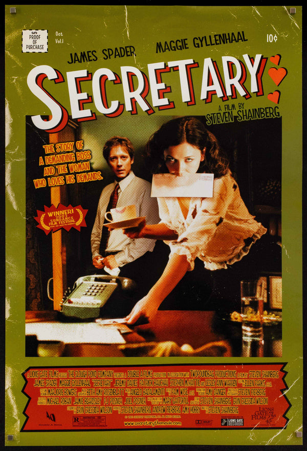 Secretary Movie Poster 2002 1 Sheet (27x41)