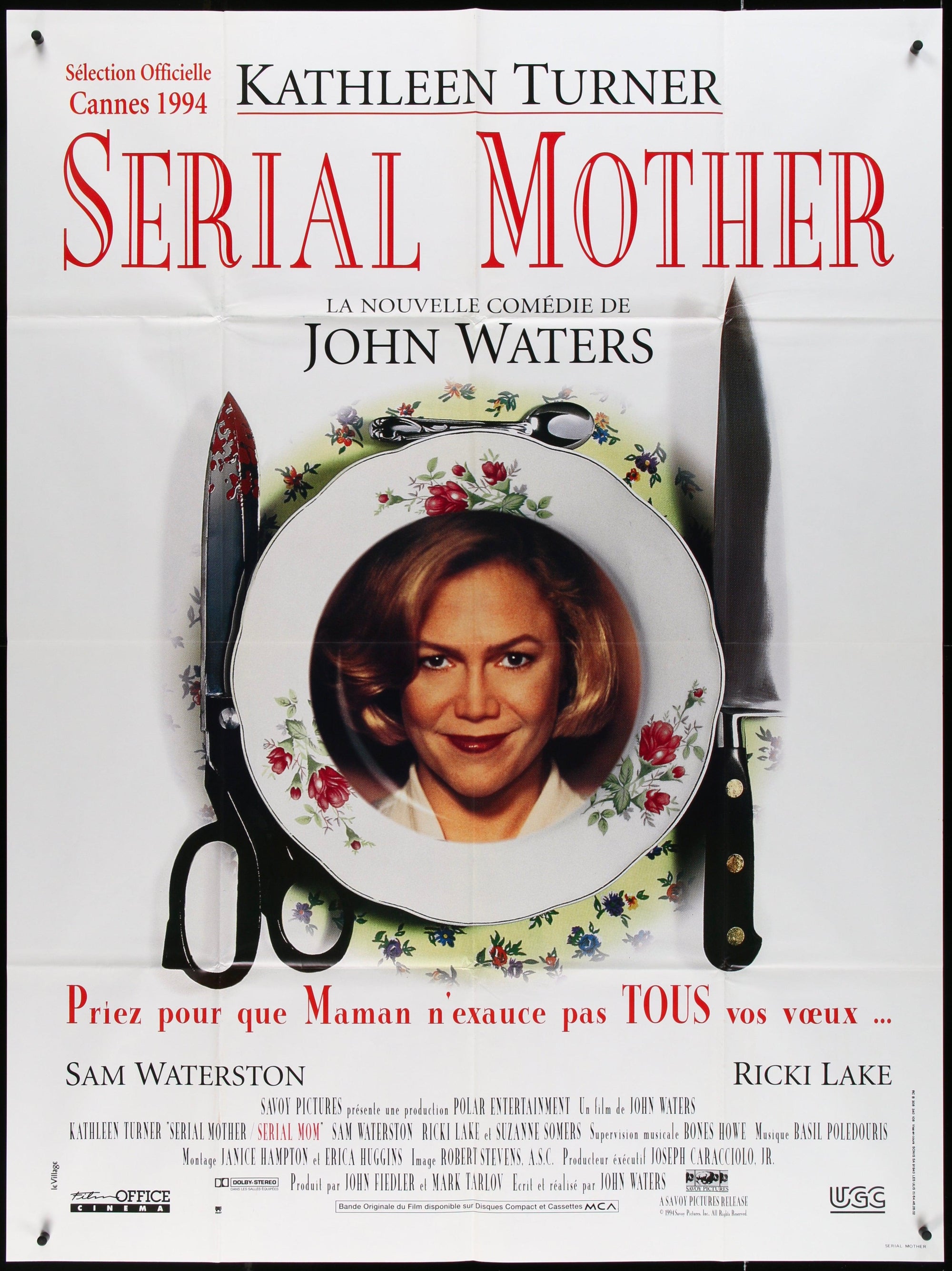 Serial Mom Movie Poster 1994 French 1 panel (47x63)