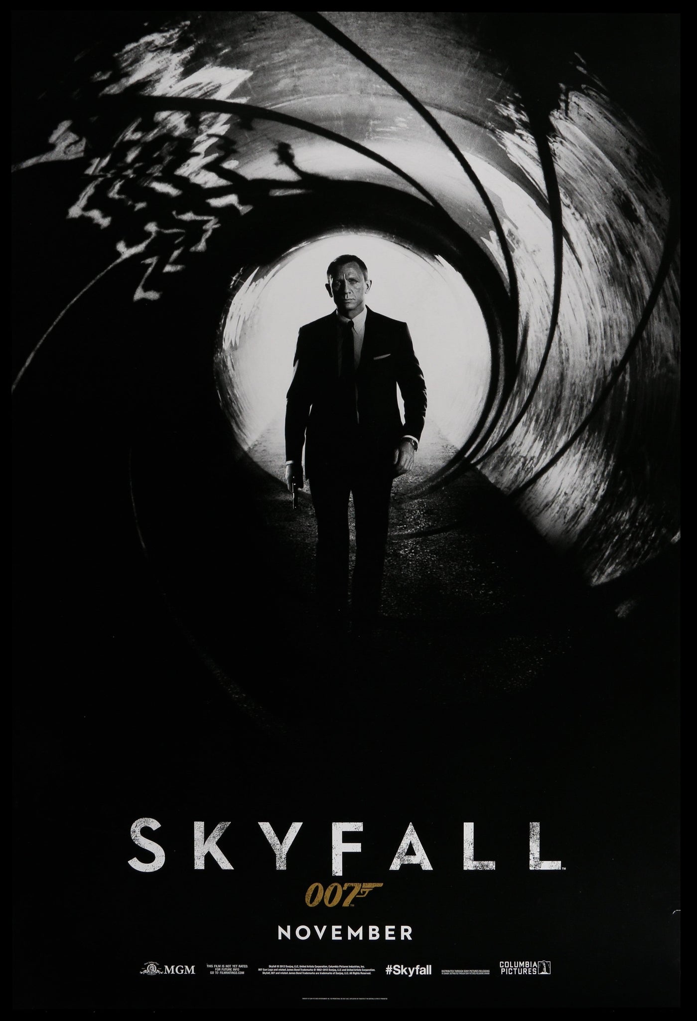 Skyfall Movie Poster 2012 1 Sheet (27x41) - Film Art Gallery