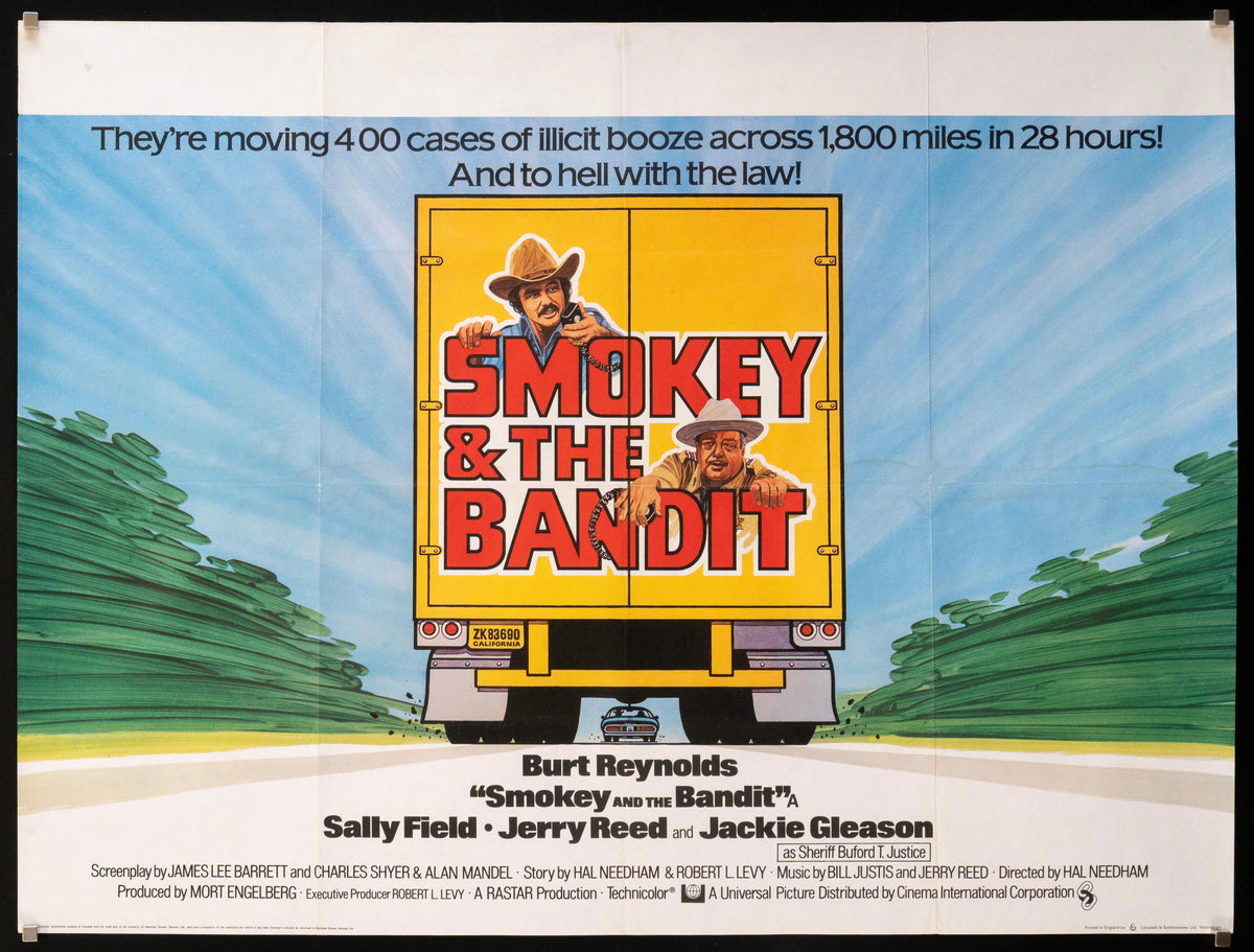 Smokey and the Bandit Movie Poster 1977 1 Sheet (27x41)