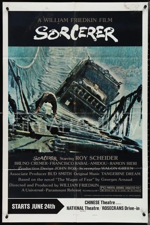 Sorcerer Movie Poster 1977 1 Sheet (27x41)