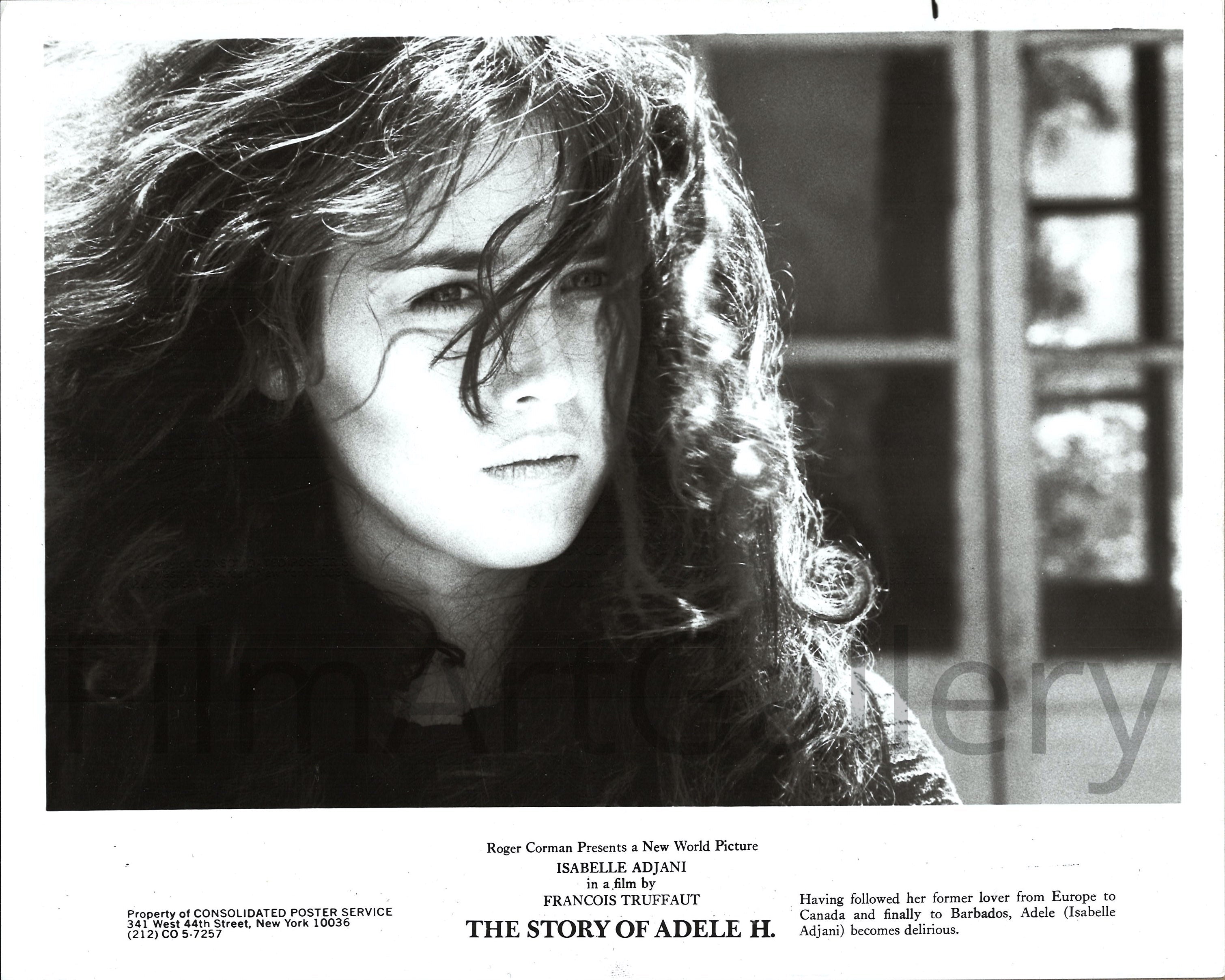 Story of Adele H (L'Histoire d'Adele H.) Movie Poster 1976 8x10