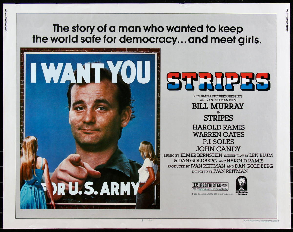 Stripes Movie Poster 1981 1 Sheet (27x41)