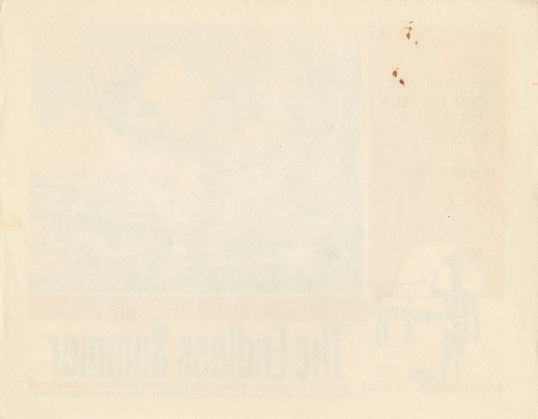 The Endless Summer Movie Poster 1965 8x10