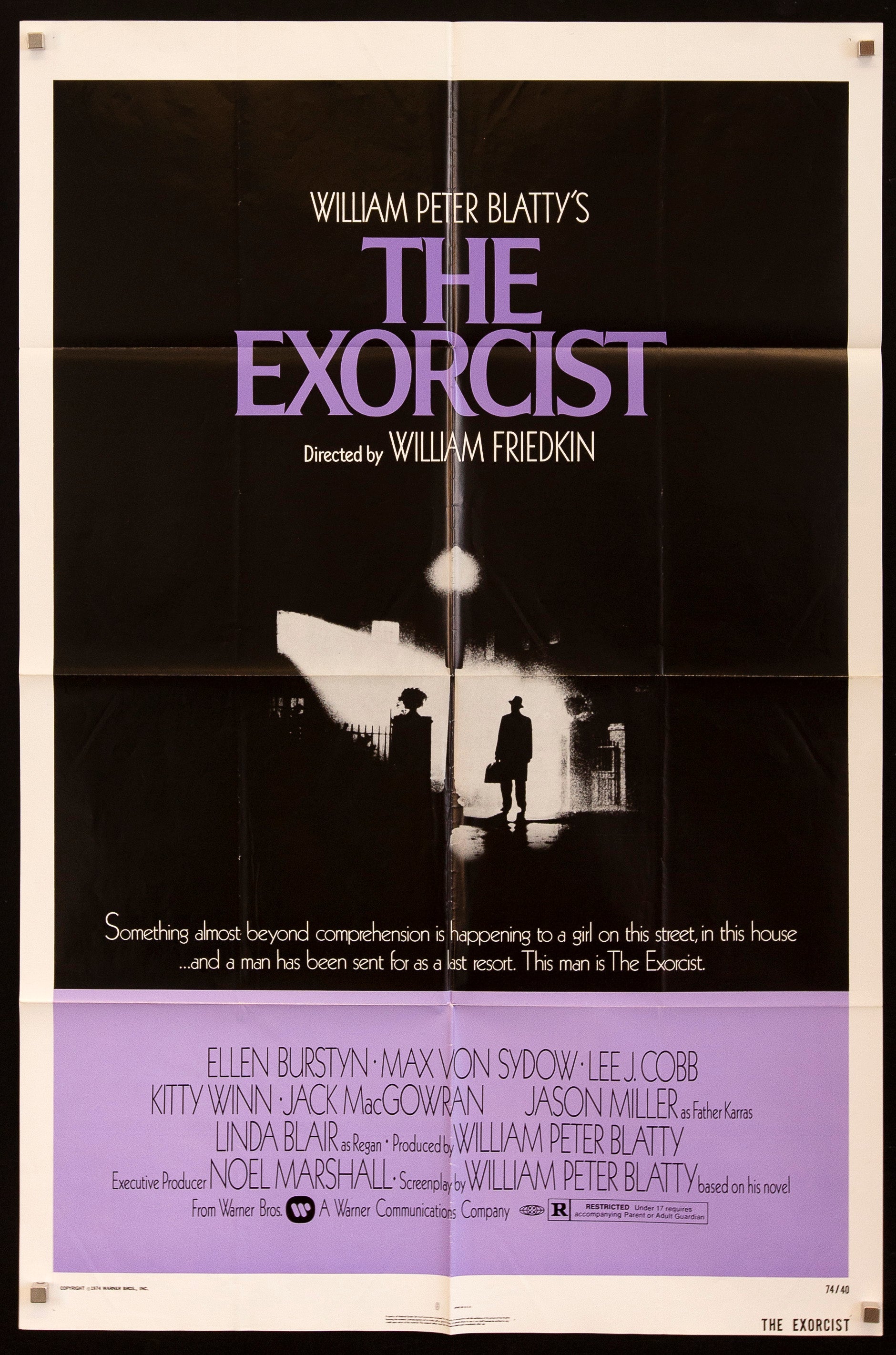 The Exorcist Movie Poster 1973 1 Sheet (27x41)