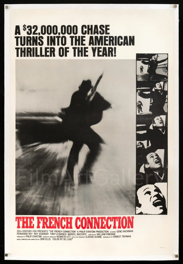 The French Connection Movie Poster 1971 1 Sheet (27x41)