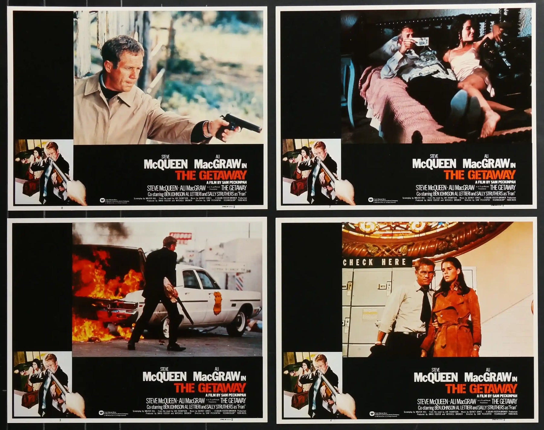 The Getaway Movie Poster 1972 1 Sheet (27x41)