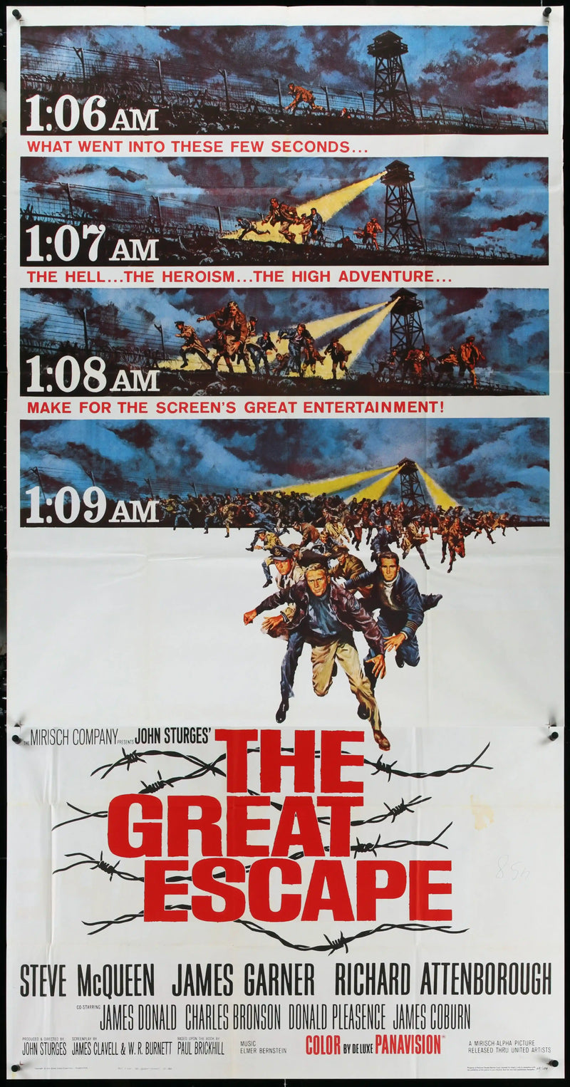 The Great Escape Movie Poster 1963 1 Sheet (27x41)
