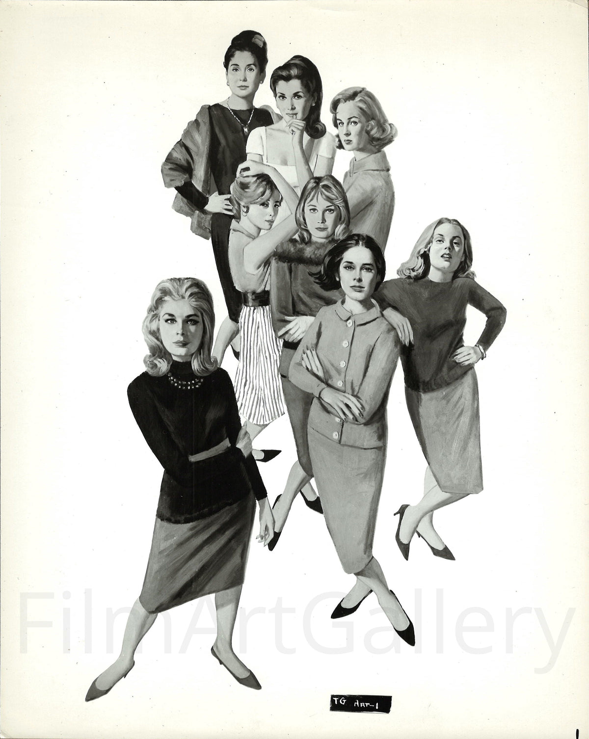 The Group Movie Poster 1966 1 Sheet (27x41)