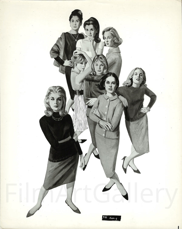 The Group Movie Poster 1966 1 Sheet (27x41)