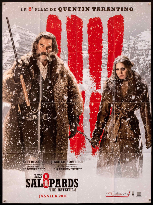 The Hateful Eight Movie Poster 2016 French Mini (16x23)