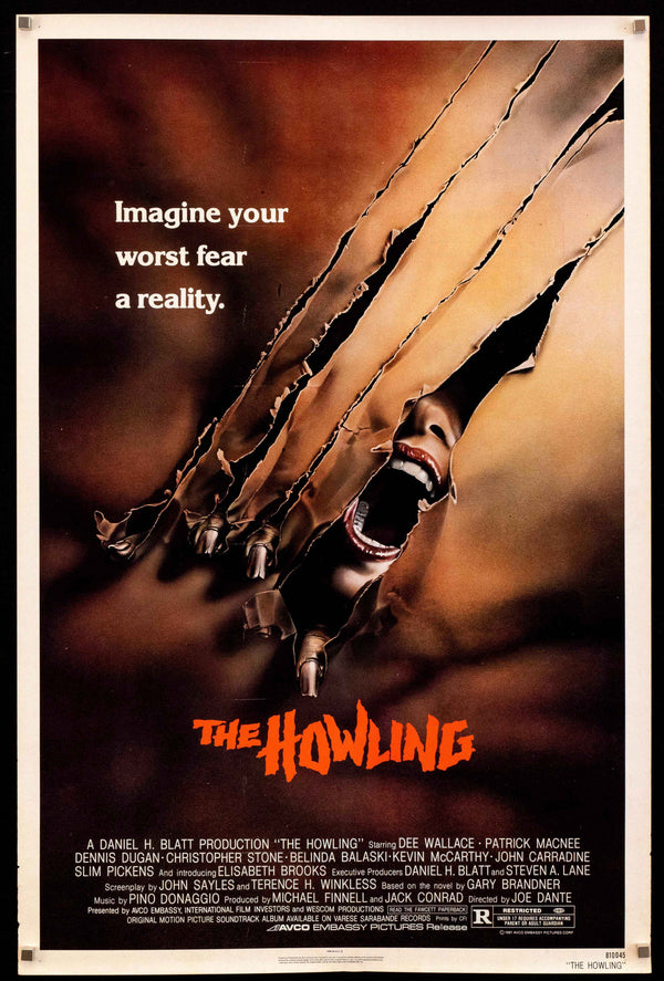 The Howling Movie Poster 1984 1 Sheet (27x41)