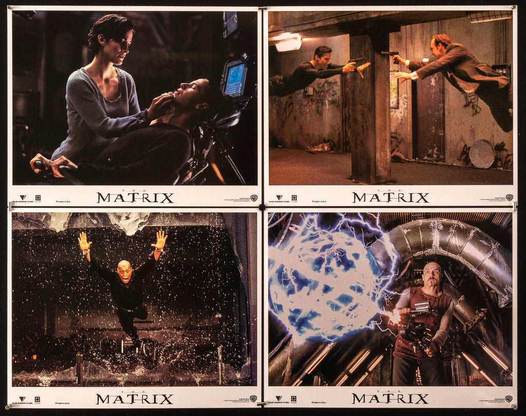 The Matrix Movie Poster 1999 Lobby Card Set (8-11x14)