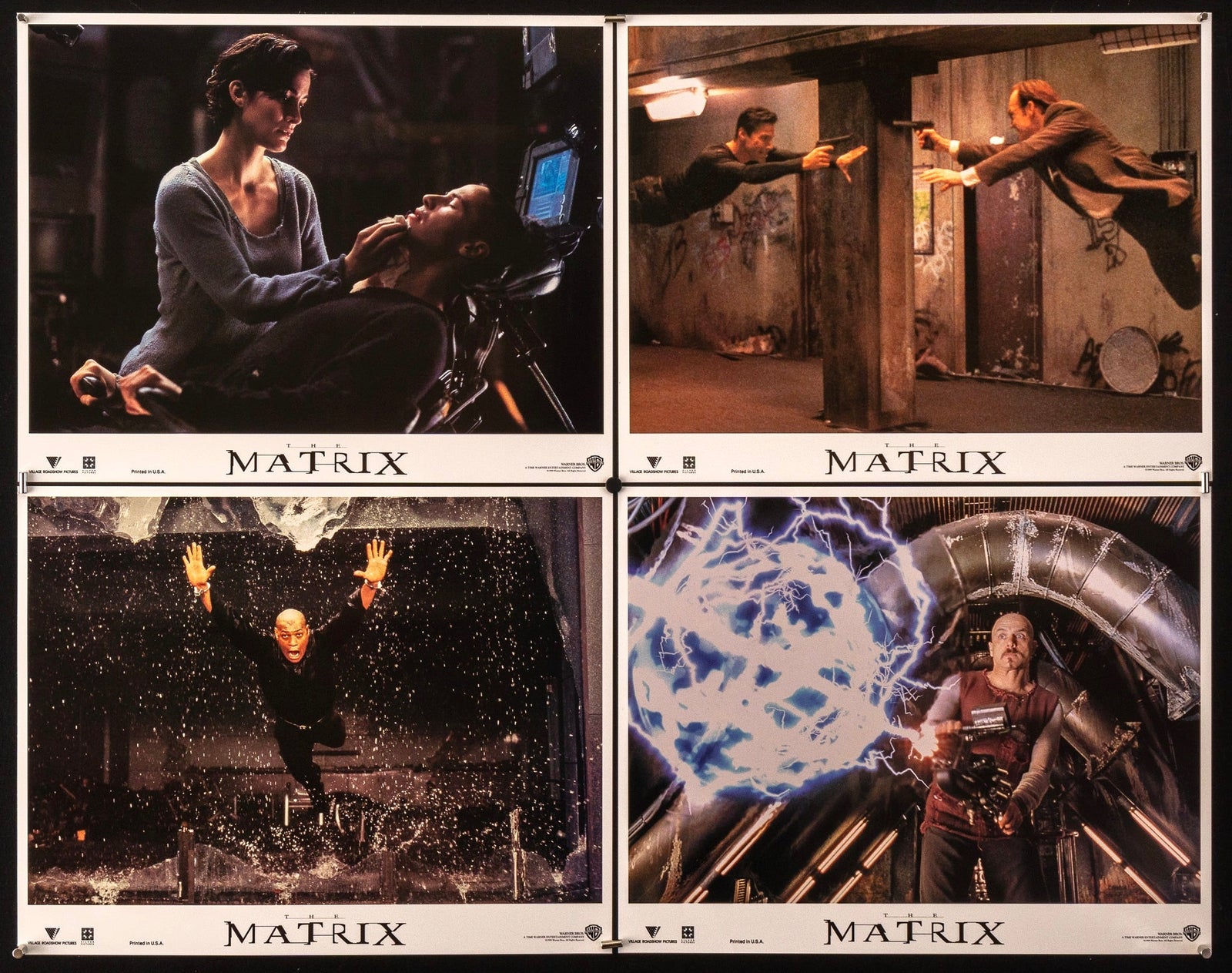 The Matrix Movie Poster 1999 Lobby Card Set (8-11x14)