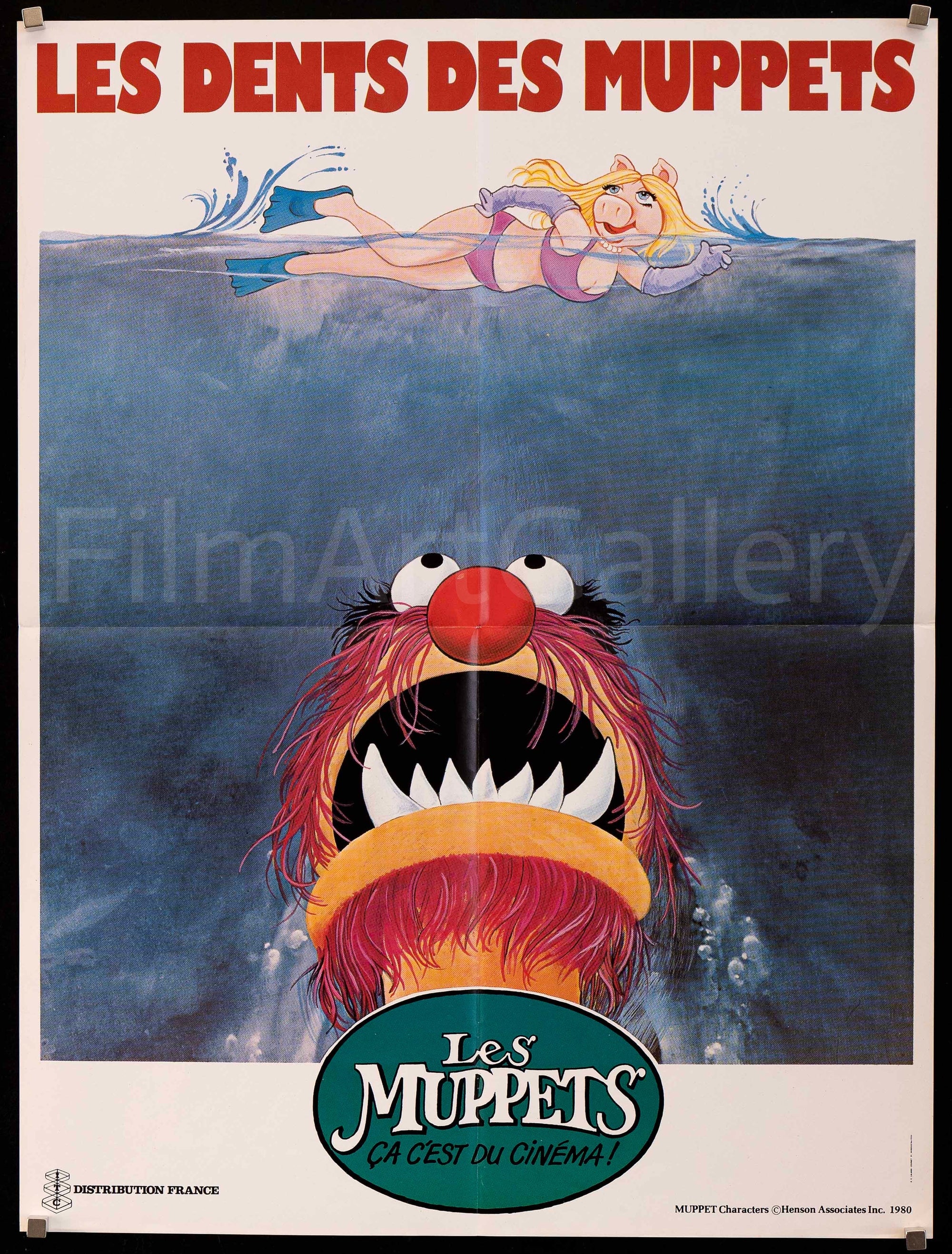 The Muppet Movie Movie Poster 1980 French small (23x32)