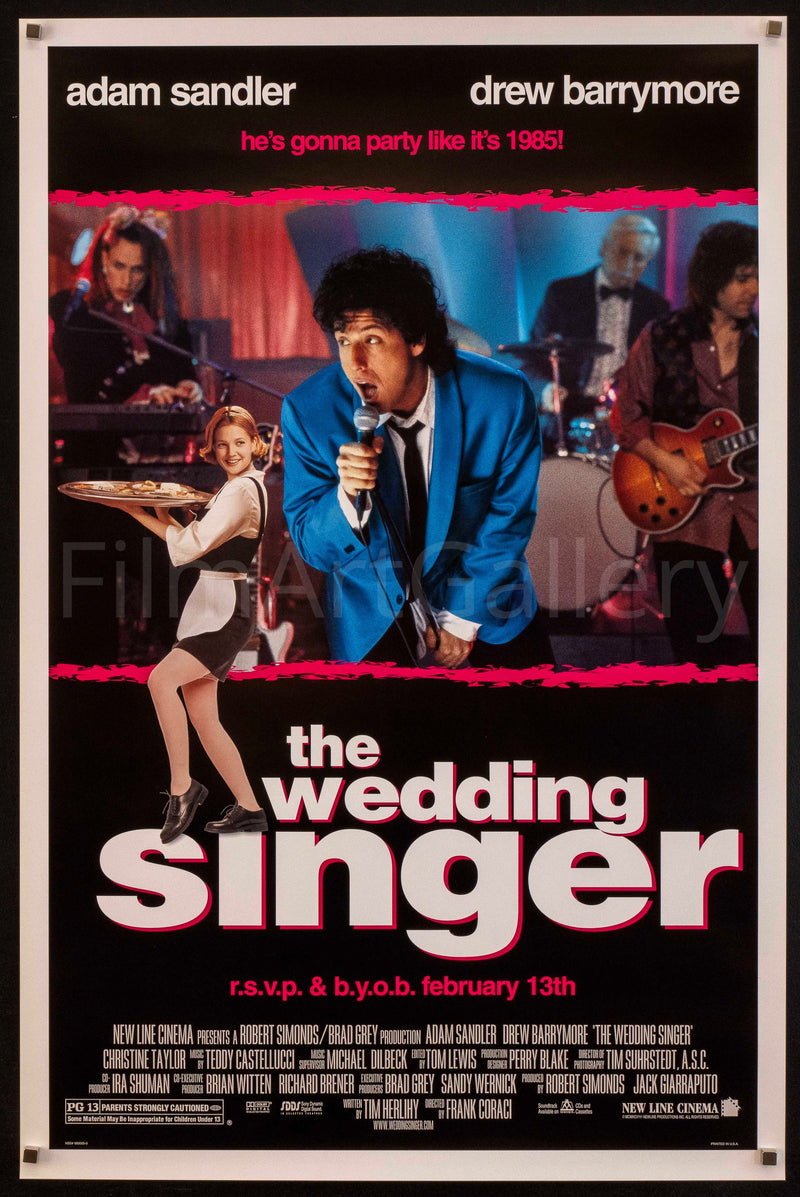 The Wedding Singer Movie Poster 1998 1 Sheet (27x41)