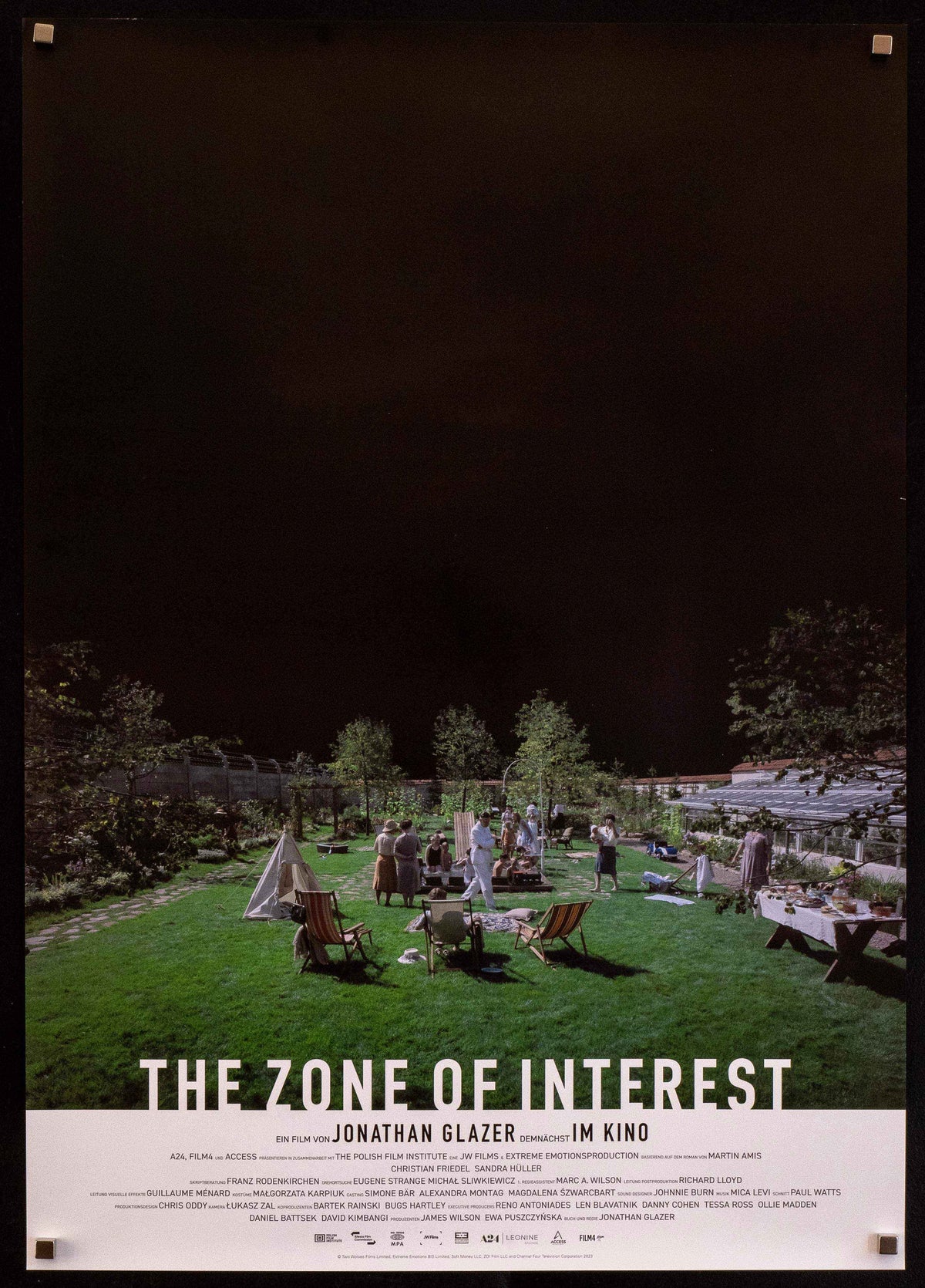 The Zone Of Interest Movie Poster German A1 (23x33)