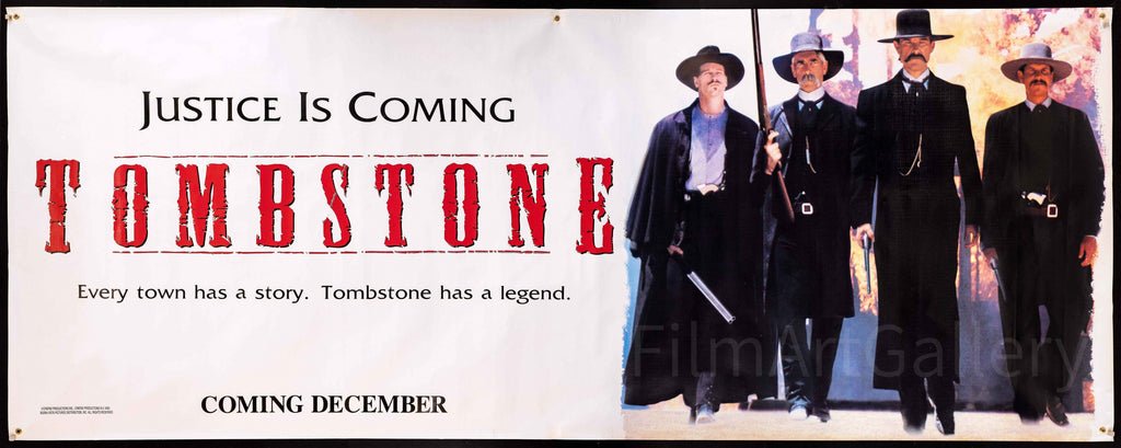 Tombstone Movie Poster Tombstone Movie Poster Framed Art
