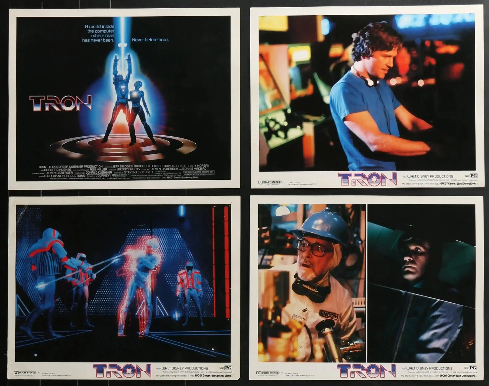 Tron Movie Poster 1982 Half Sheet (22x28)