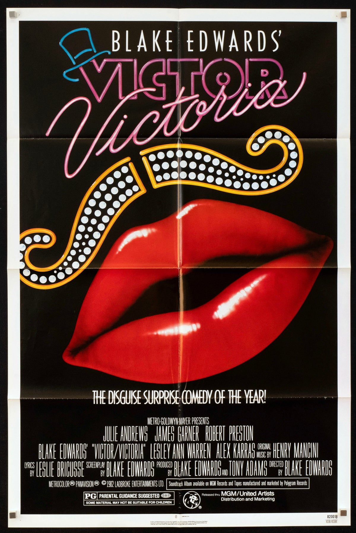 Victor/Victoria Movie Poster 1981 1 Sheet (27x41)
