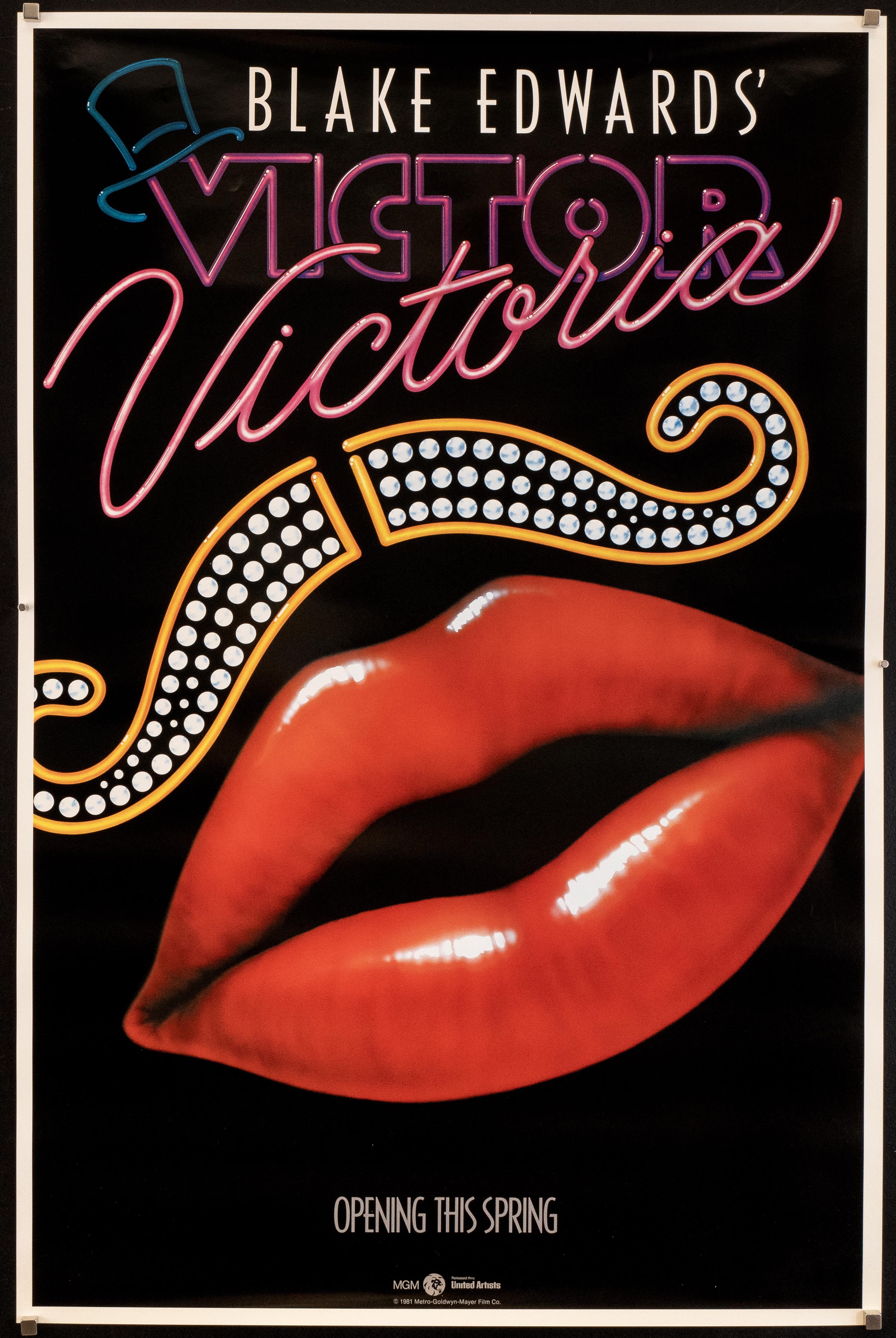 Victor/Victoria Movie Poster 1981 1 Sheet (27x41)