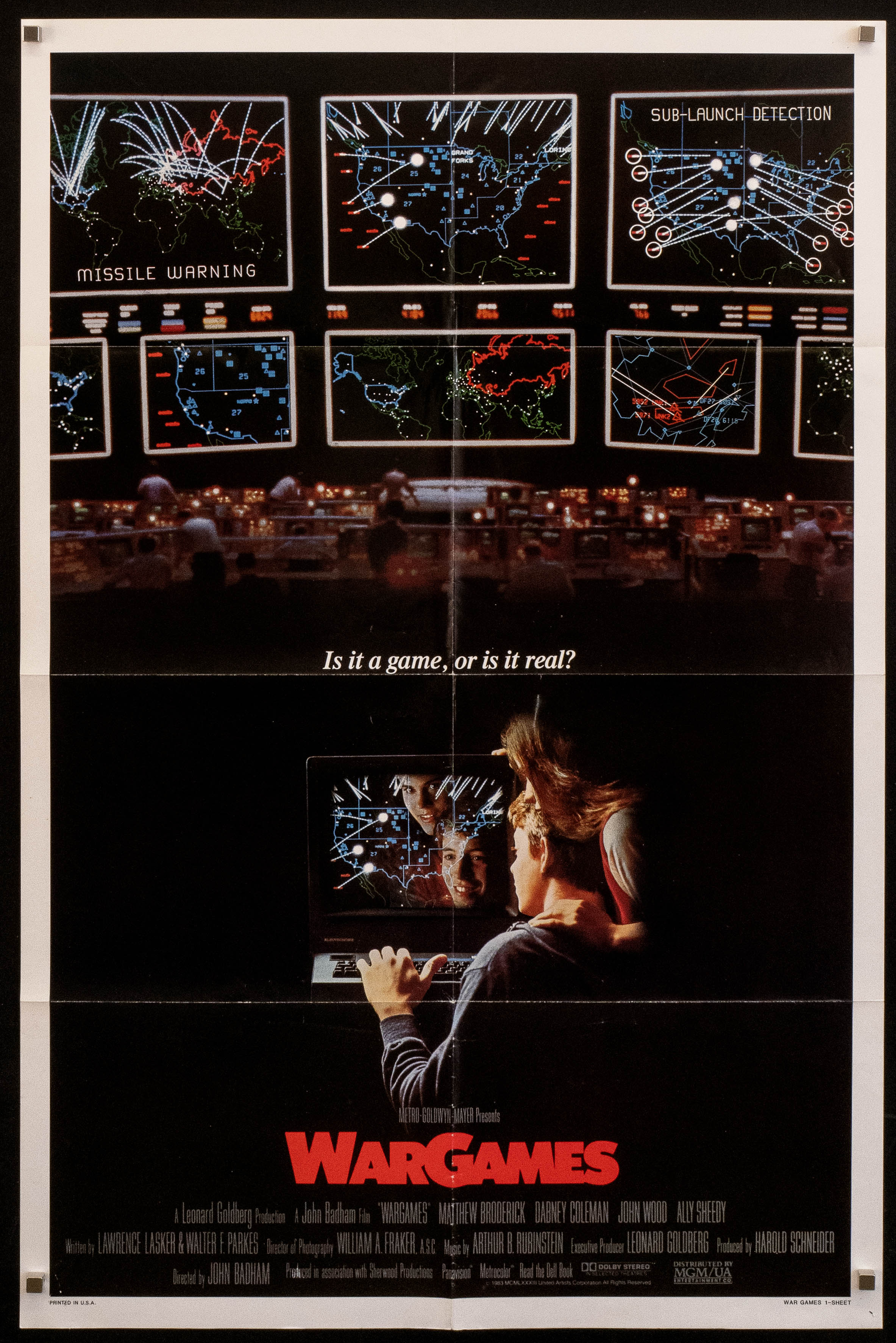 American Flyers Movie Poster 1985 1 Sheet (27x41) - Film Art Gallery
