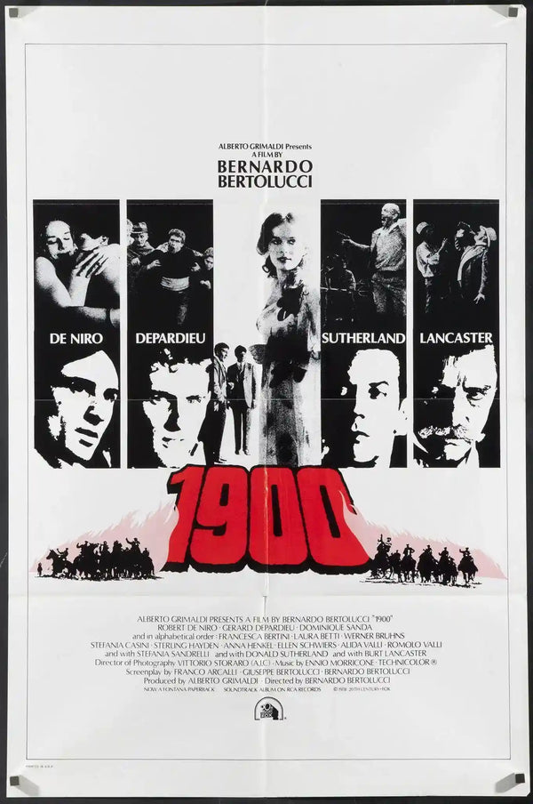 1900 Movie Poster 1977 1 Sheet (27x41)