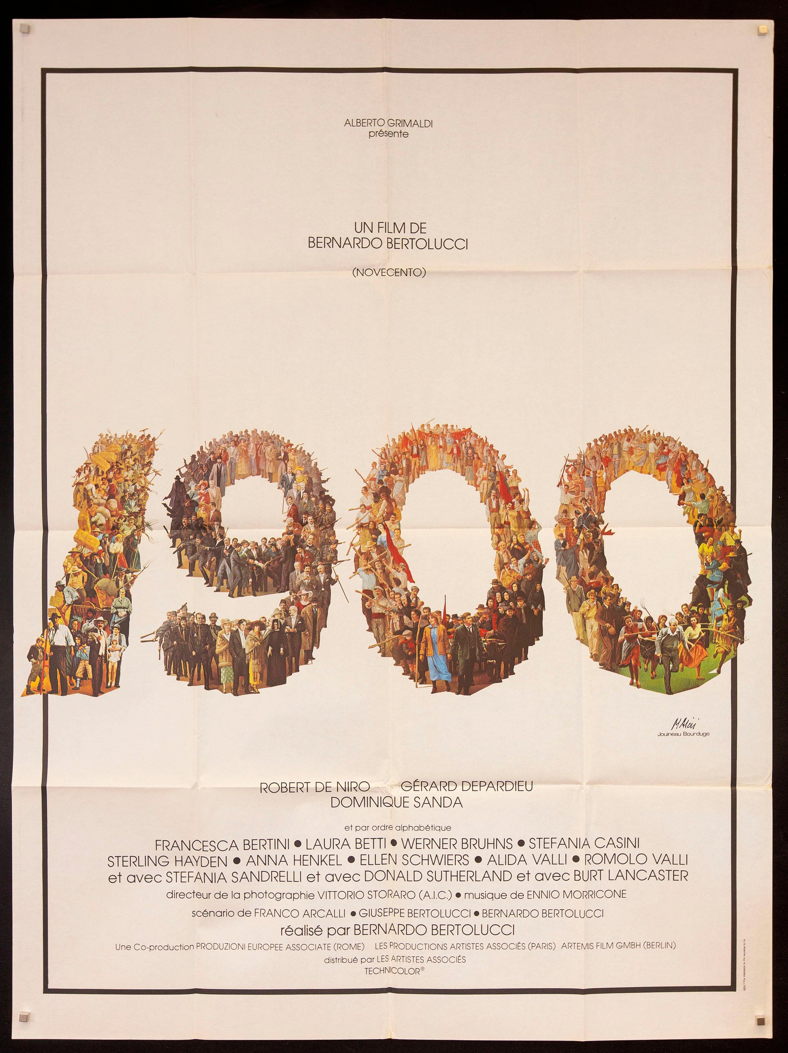 1900 Movie Poster 1976 French 1 panel (47x63)
