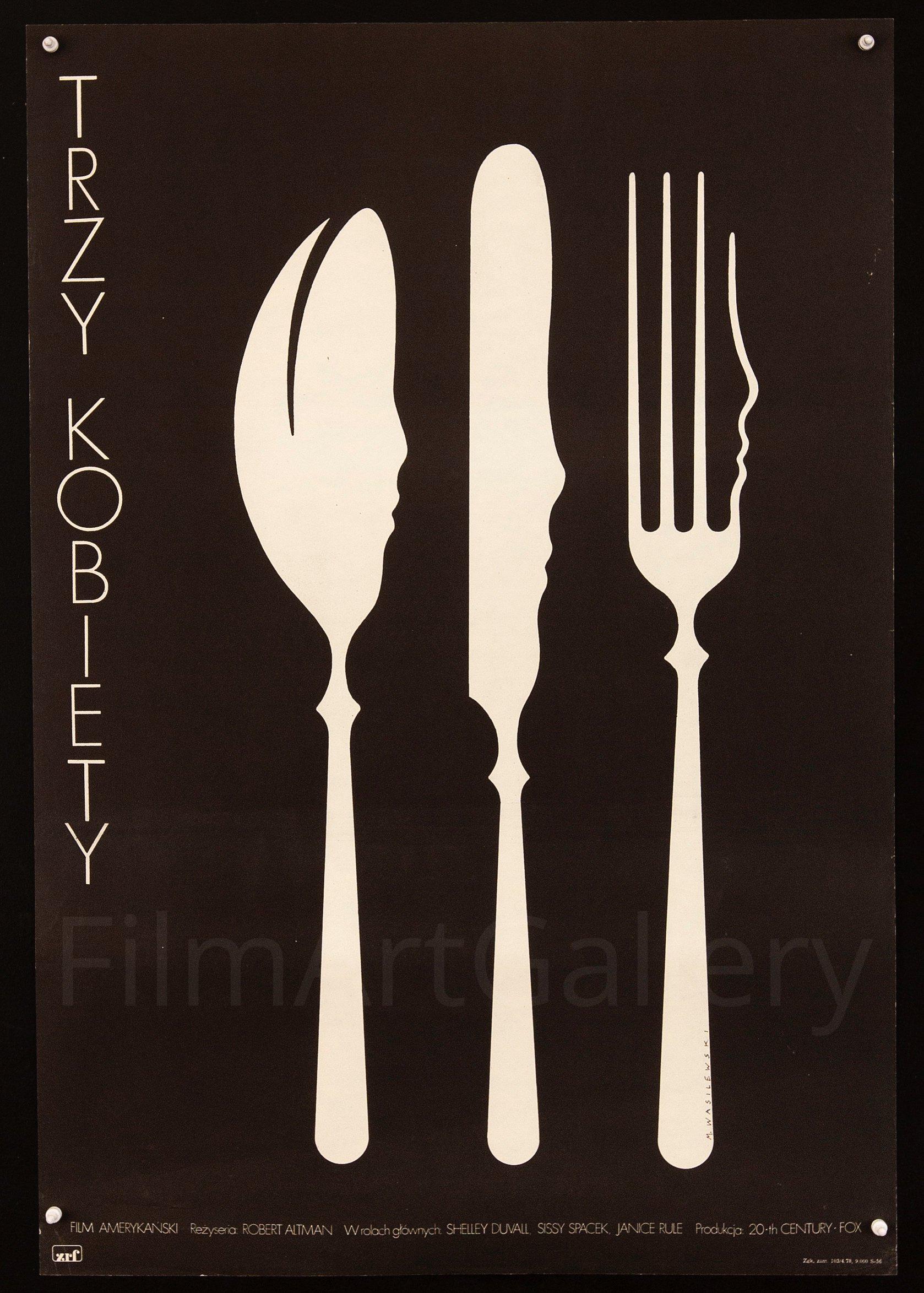 3 Women Movie Poster 1978 Polish A1 (23x33)