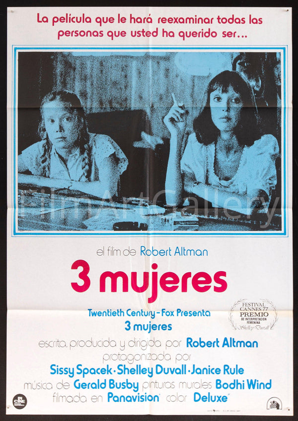 3 Women Movie Poster 1977 1 Sheet (27x41)