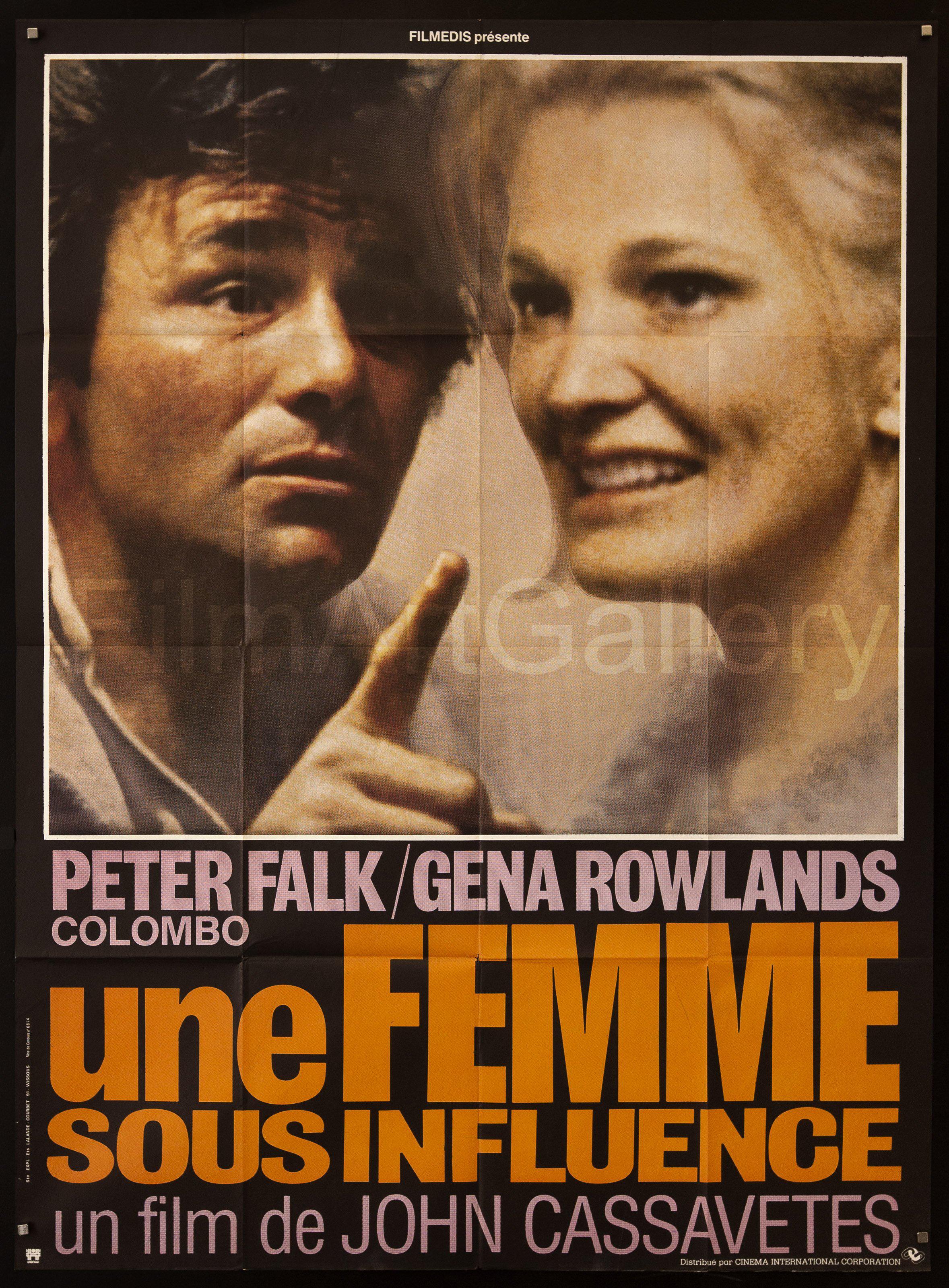 A Woman Under the Influence Movie Poster 1974 French 1 panel