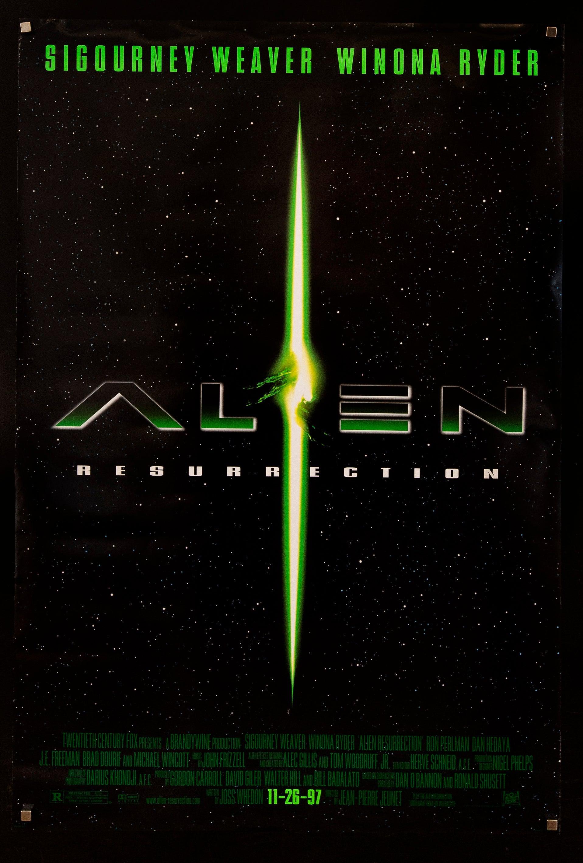 Alien: Resurrection Movie Poster 1997 1 Sheet (27x41)