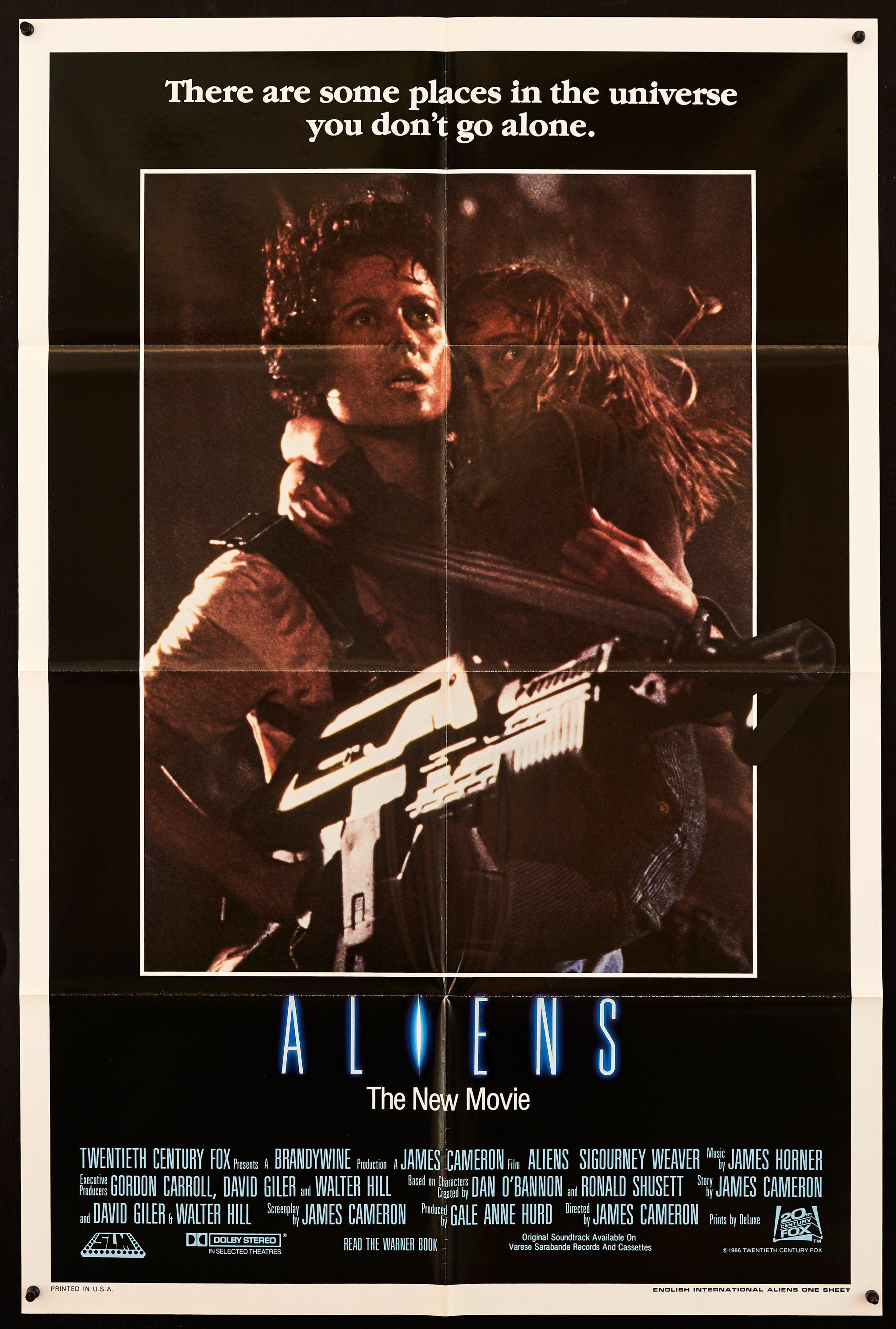 aliens poster signed