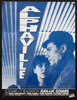 Alphaville Movie Poster 1980's RI French mini (16x23)