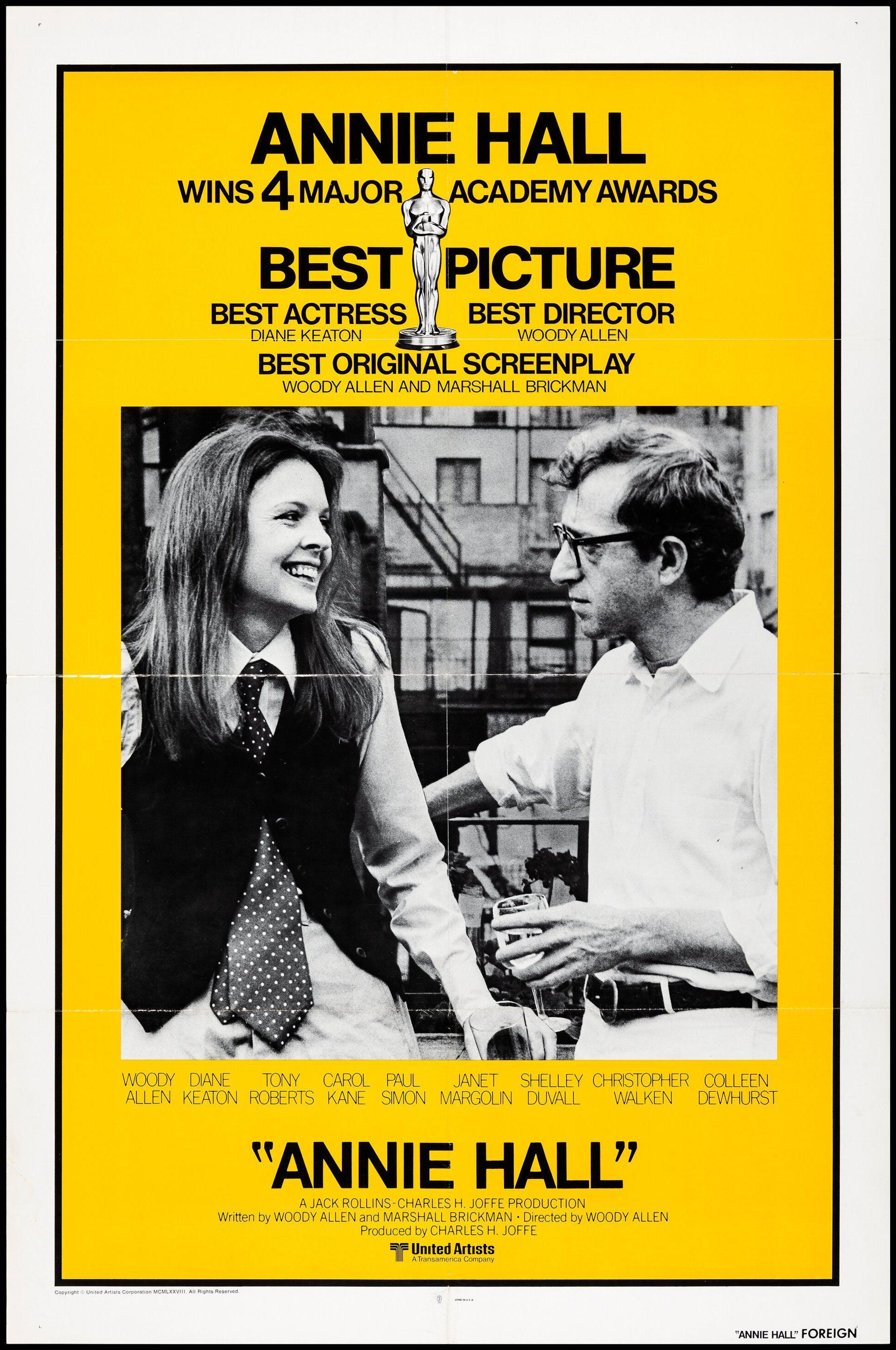 Annie Hall Movie Poster 1978 1 Sheet (27x41)