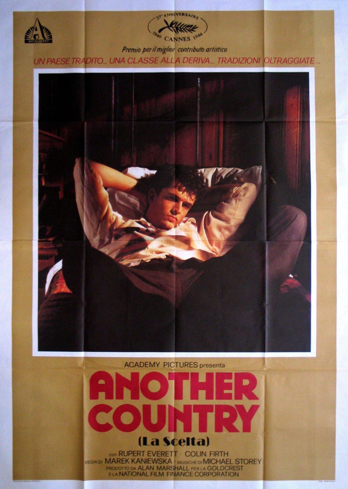 Another Country Movie Poster 1984 Italian 4 foglio (55x78)