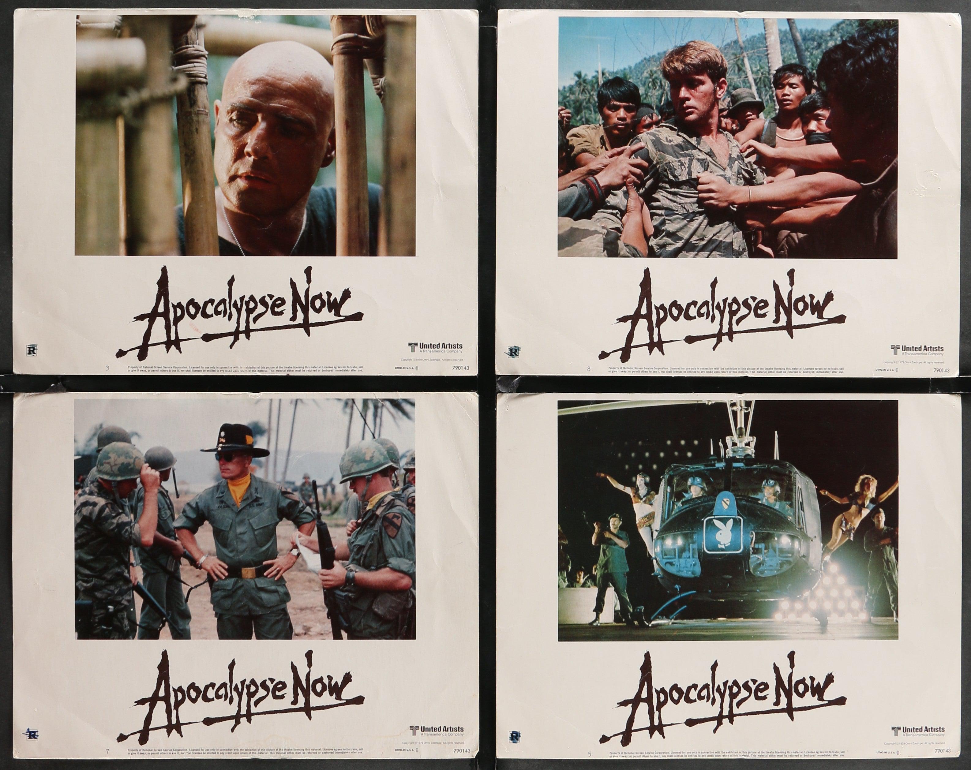 Apocalypse Now Movie Poster 1979 Lobby Card Set (8-11x14)