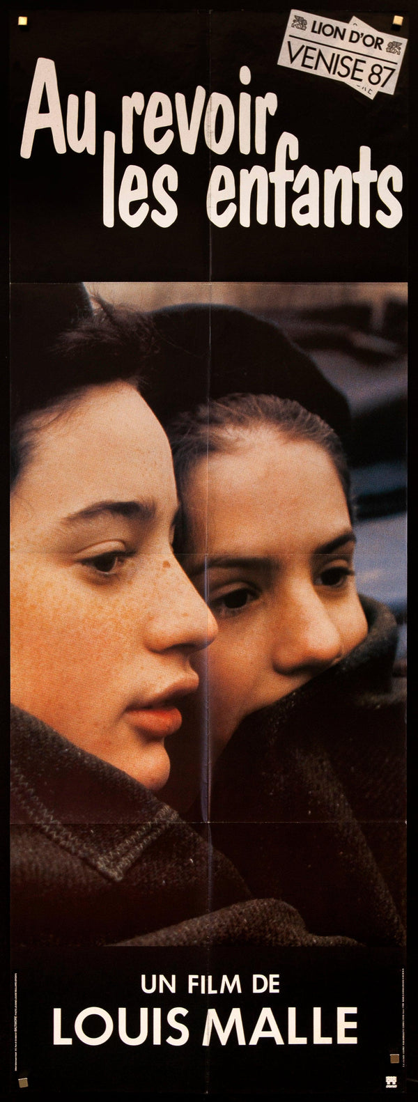 Au Revoir Les Enfants Movie Poster 1987 Door Panel (20x60)