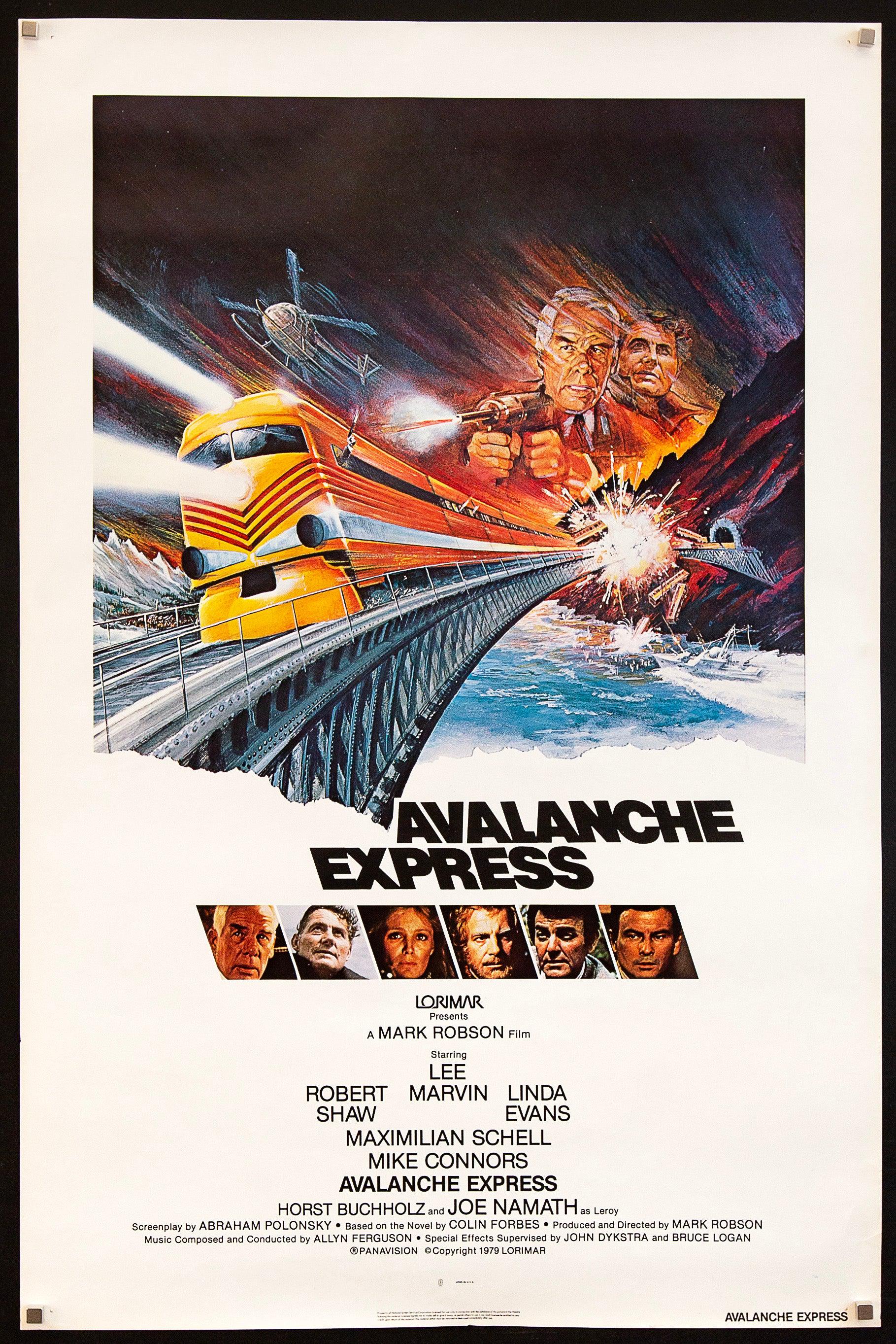 Avalanche Express Movie Poster 1979 1 Sheet (27x41)