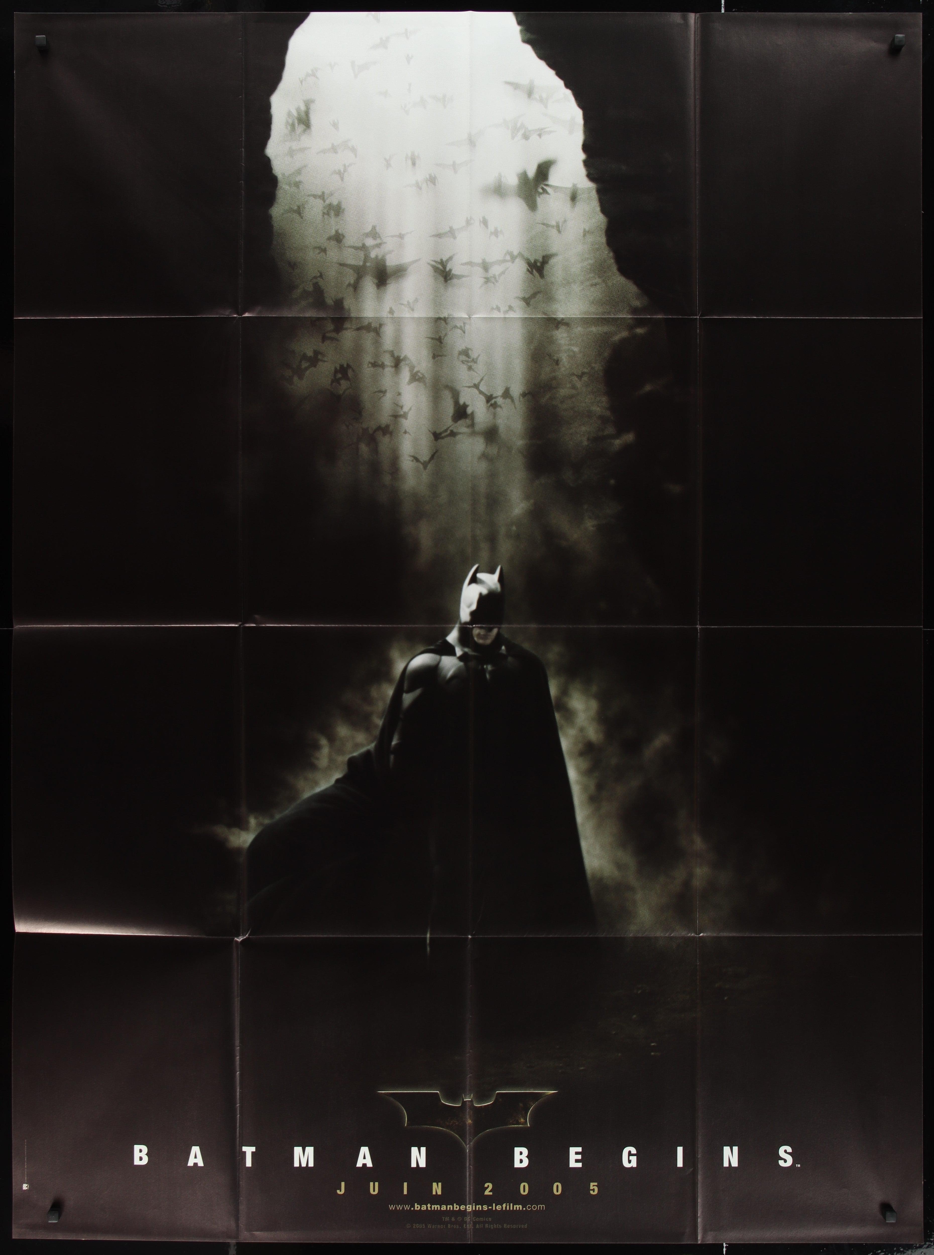 Batman Begins Movie Poster 2005 French 1 Panel (47x63)