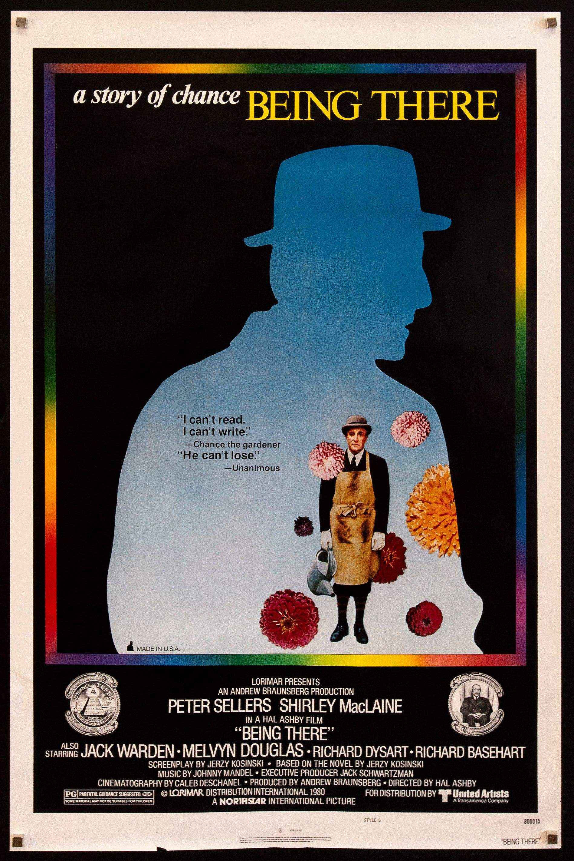 Being There Movie Poster 1980 1 Sheet (27x41)
