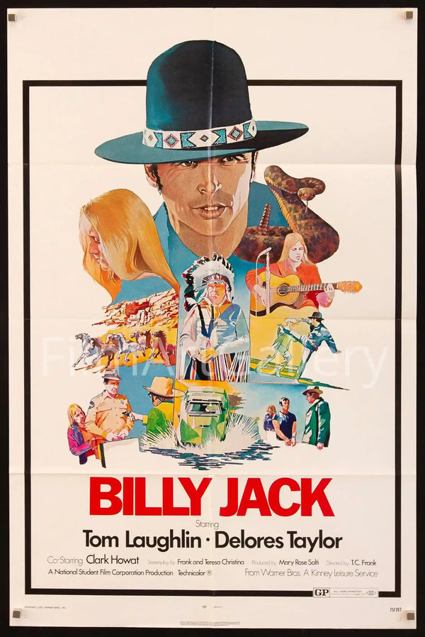 Billy Jack Movie Poster 1971 1 Sheet (27x41)