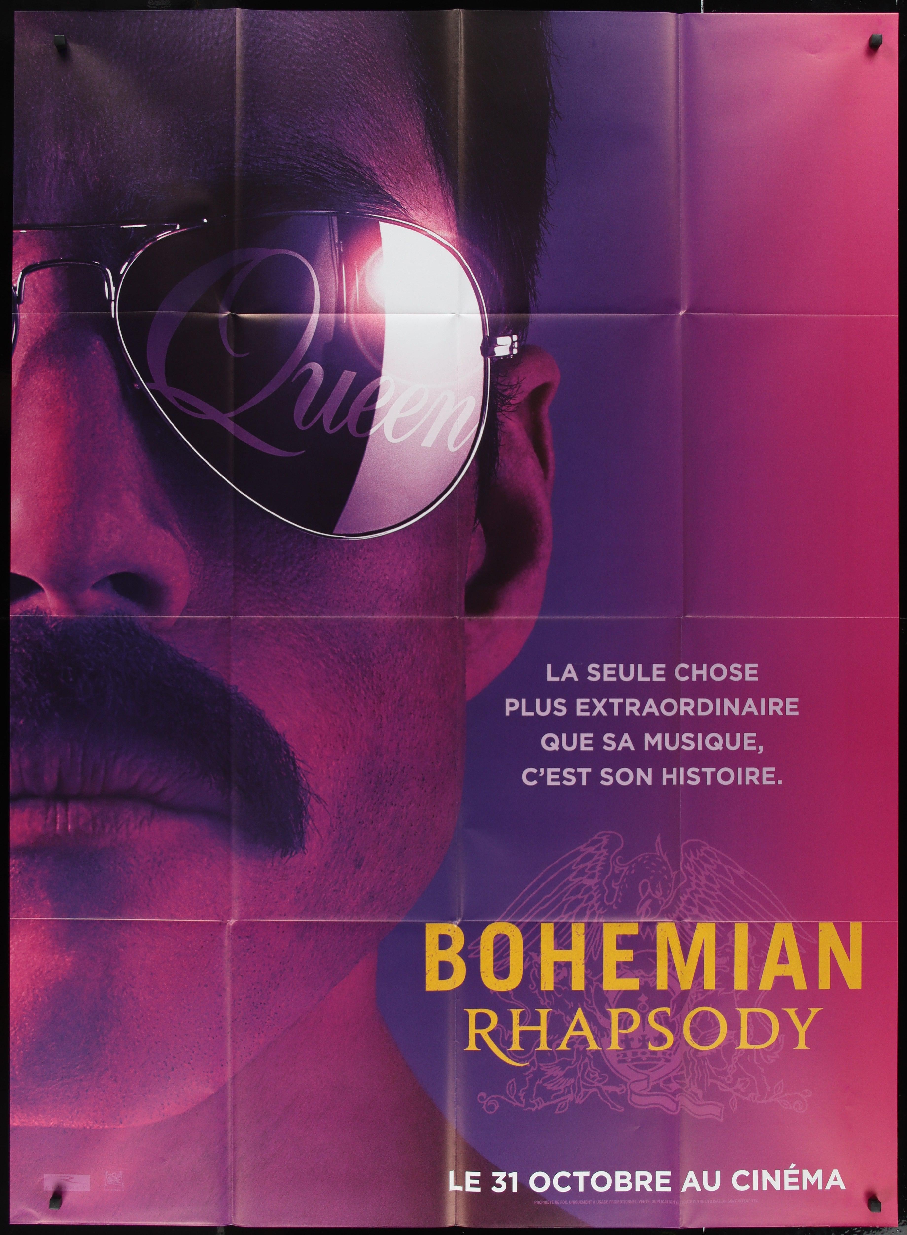 Bohemian Rhapsody Movie Poster 2018 French 1 Panel (47x63)