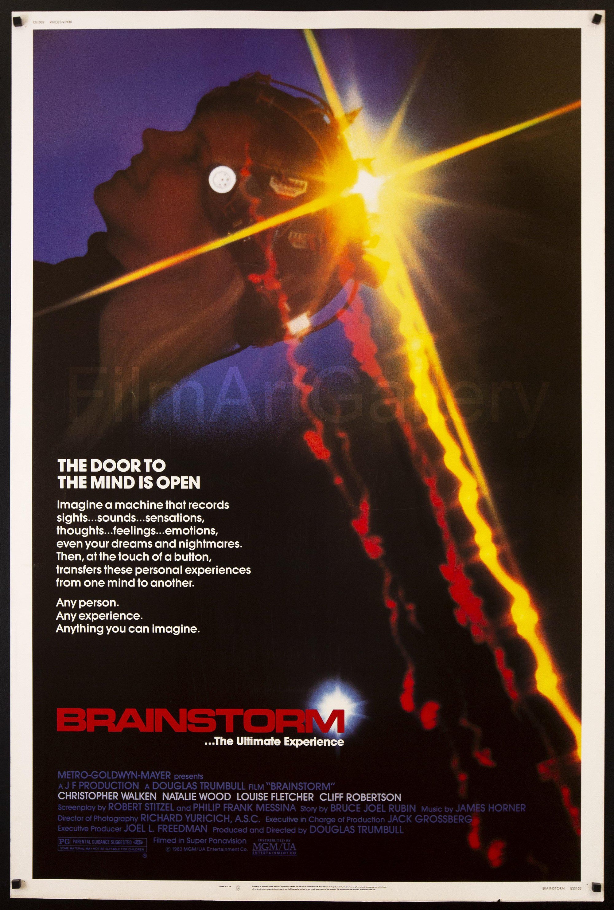 Brainstorm Movie Poster 1983 40x60