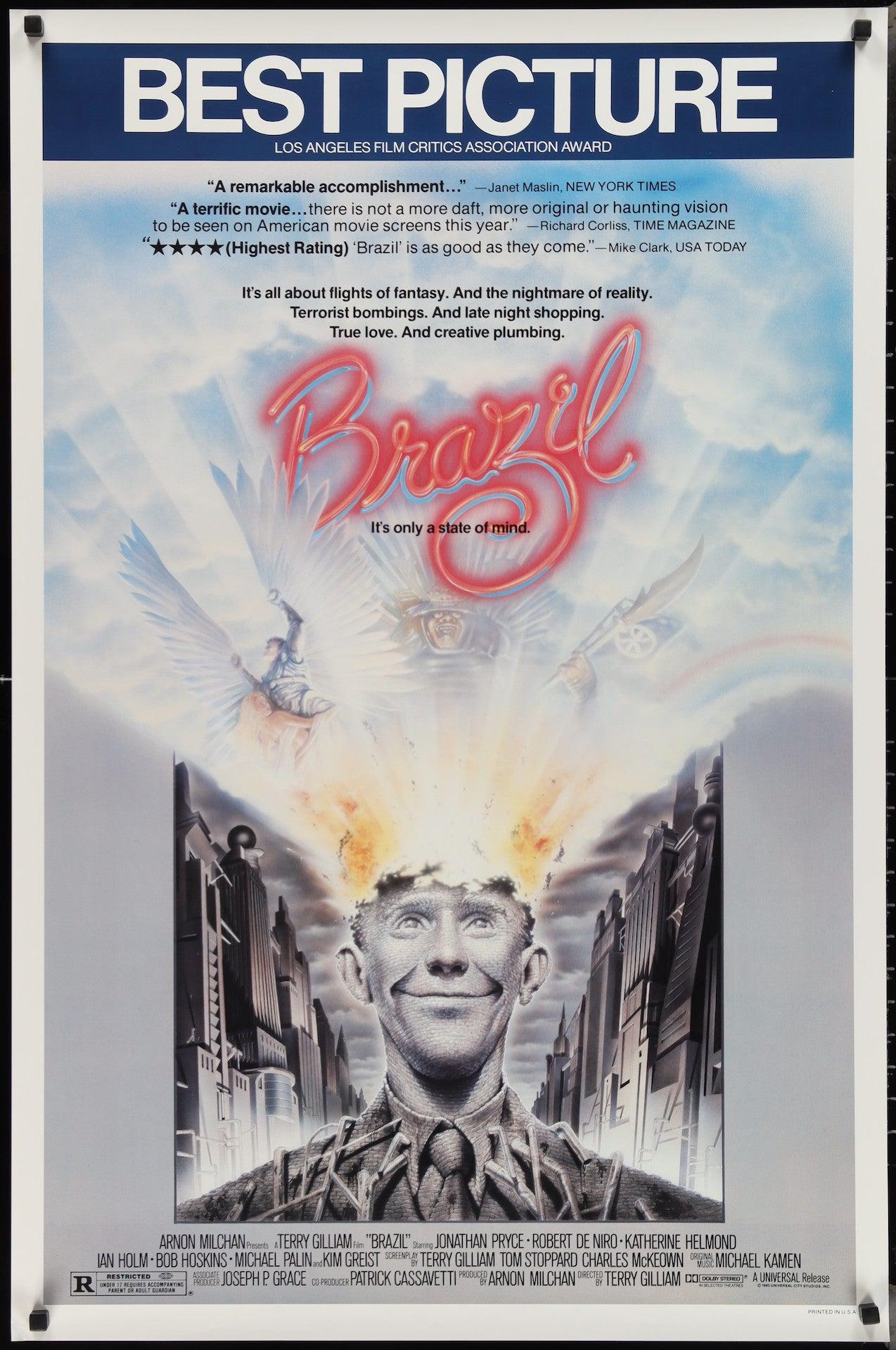 Brazil Movie Poster 1985 1 Sheet (27x41)