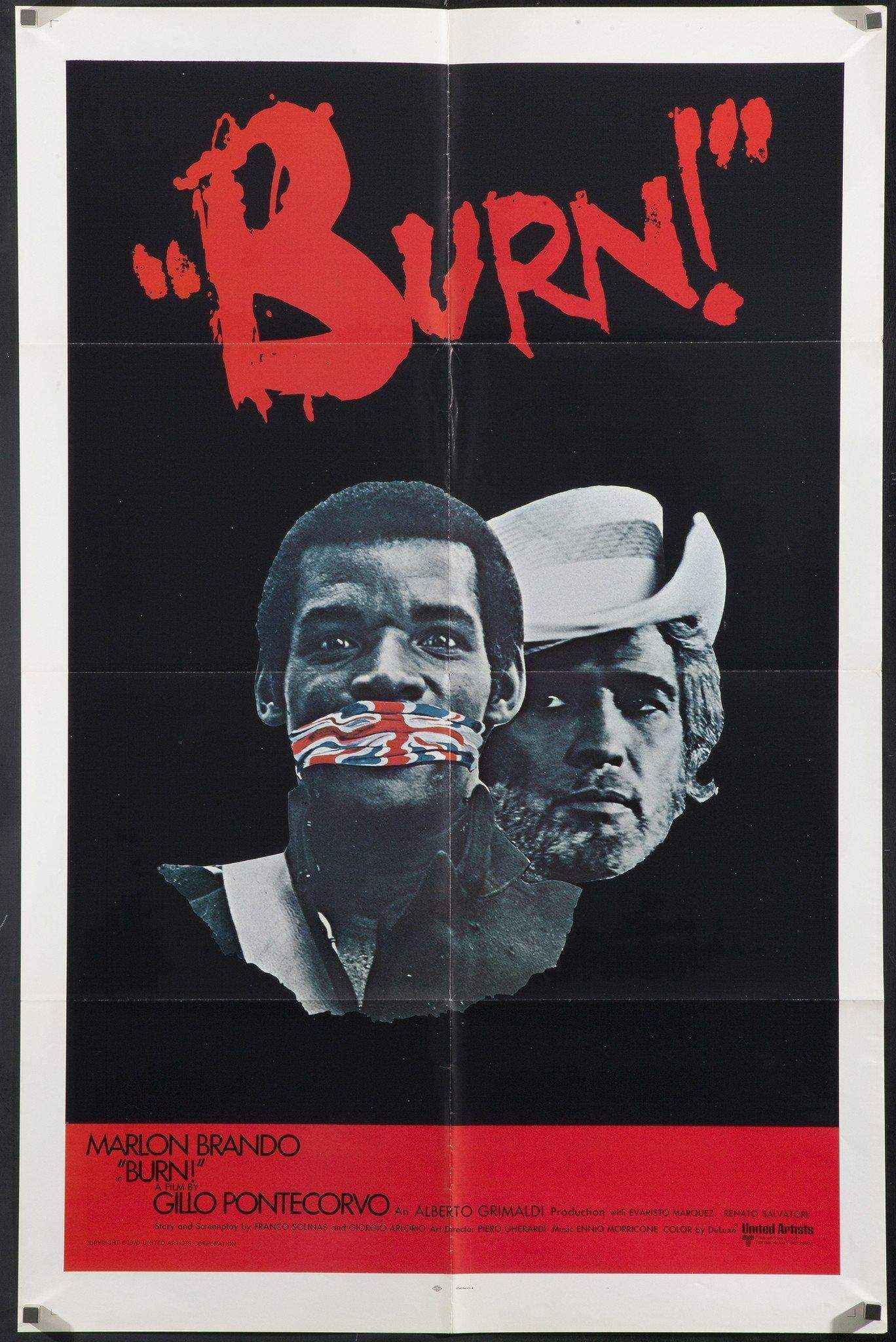Burn! Movie Poster 1969 1 Sheet (27x41)